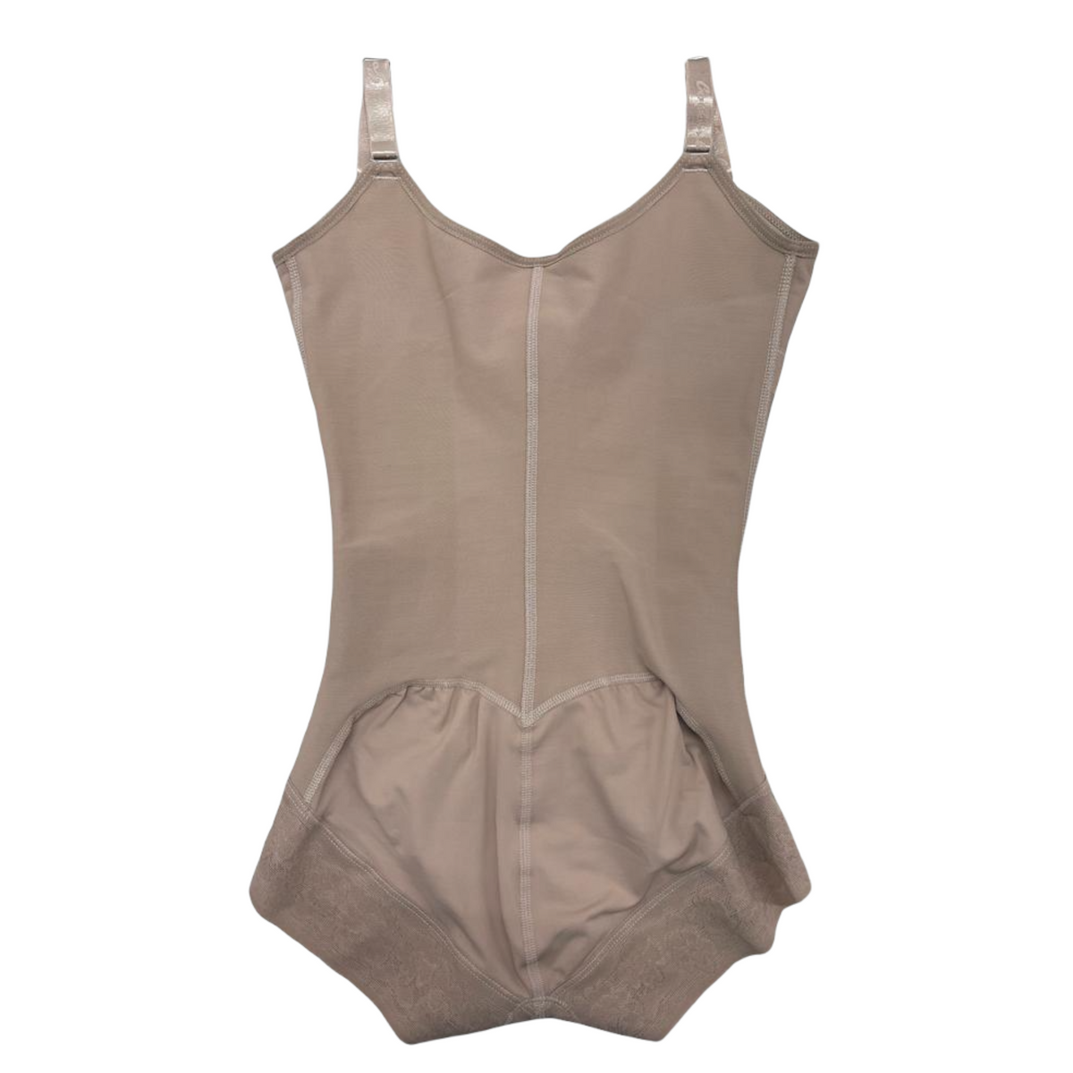 CS610 FULL BACK ADJUSTABLE STRAP FAJA W/ LACE LINING – Bonita Shape