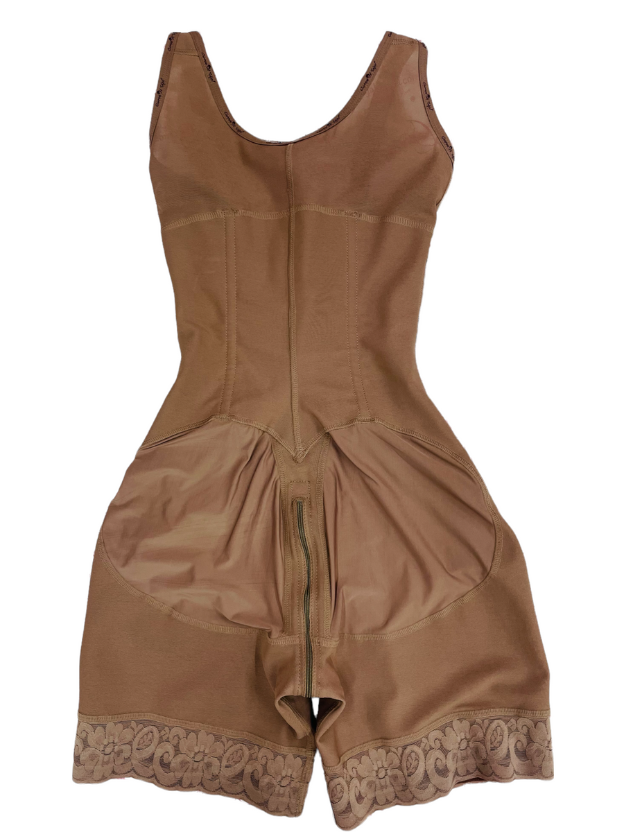 FB70169ZFZP FAJA SHORT THIN STRAP W ZIPPER /WIRES – Bonita Shape